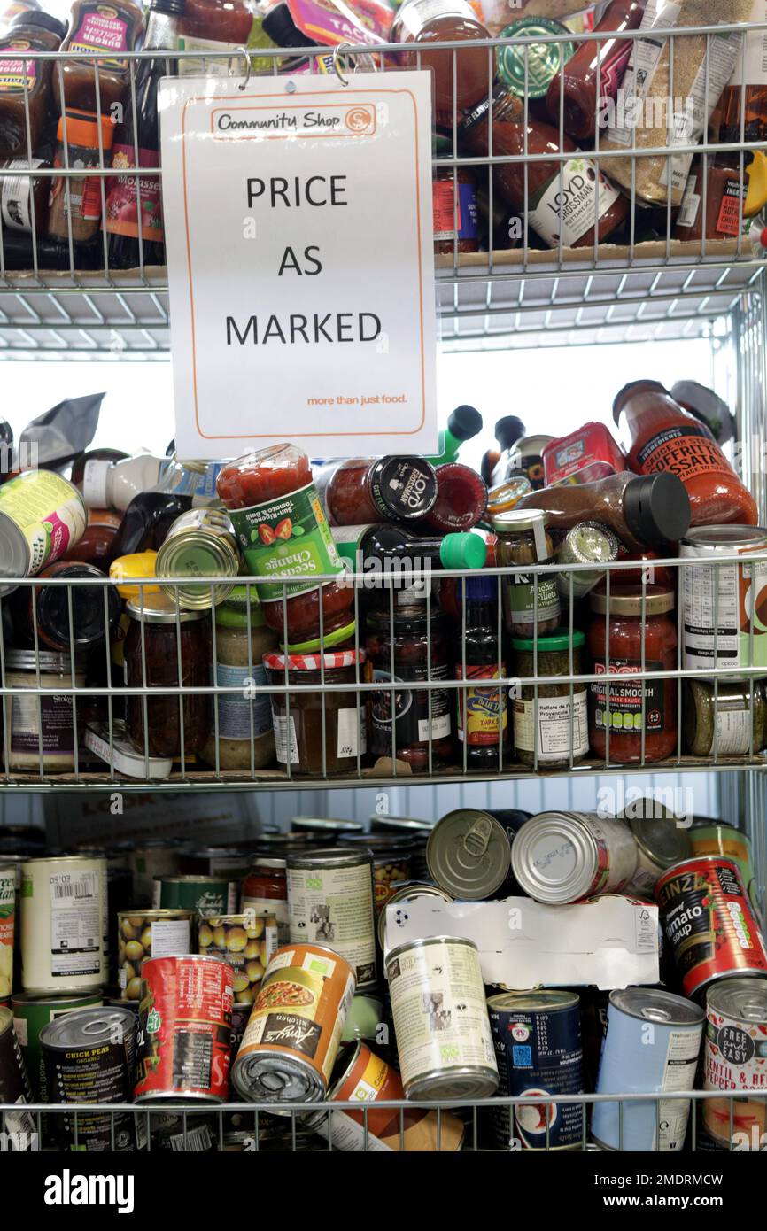 The Community Shop founded by John Marren, Athersley, Barnsley Stock ...