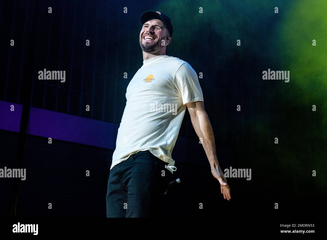 Sam Hunt performs at the 2021 ACM Party for a Cause at Ascend ...