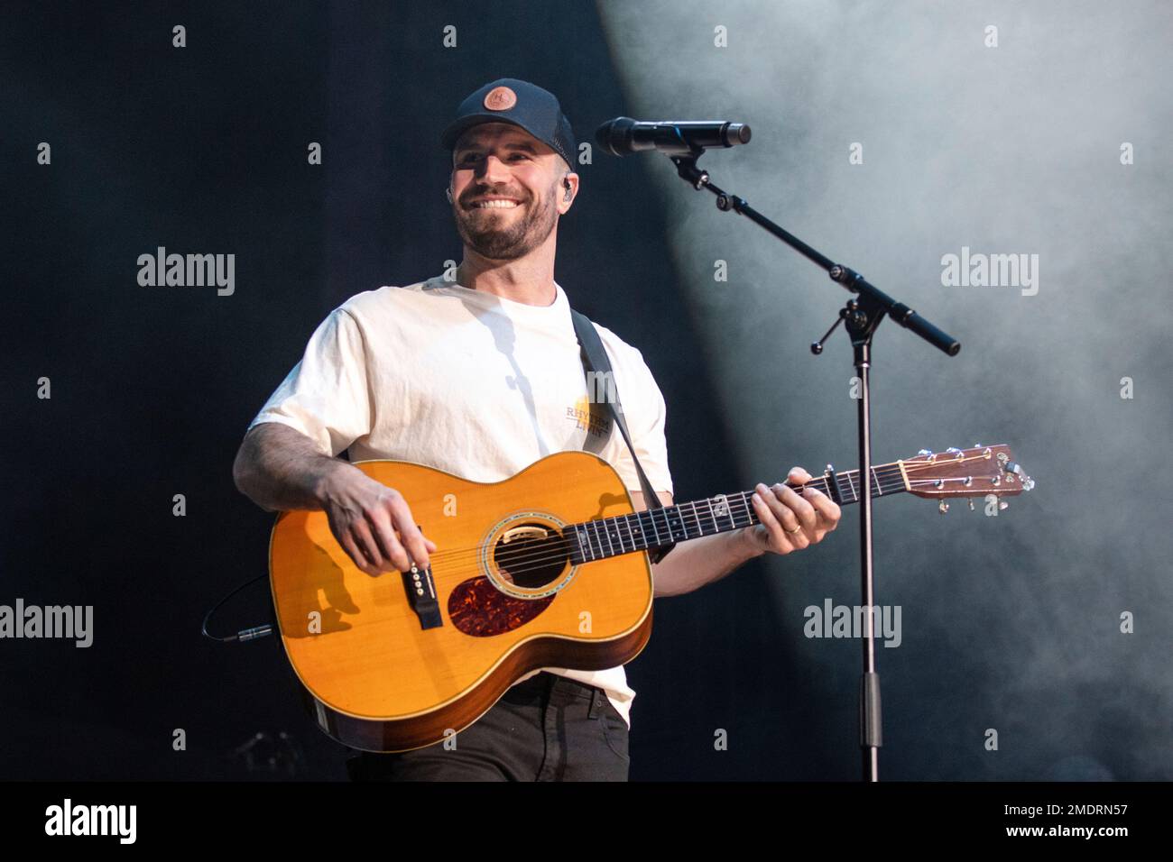 Sam Hunt performs at the 2021 ACM Party for a Cause at Ascend ...