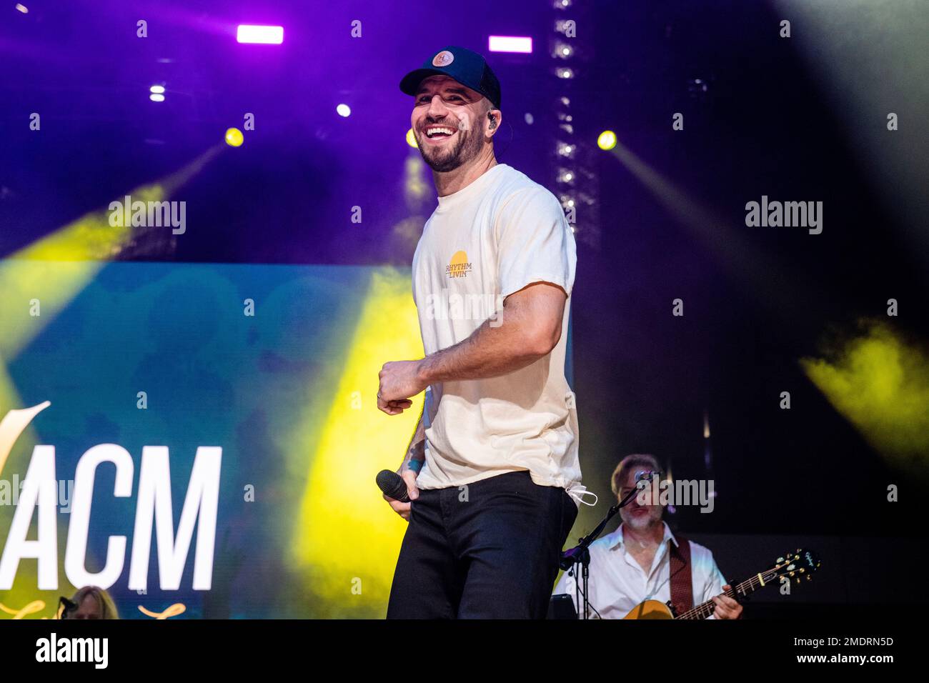 Sam Hunt performs at the 2021 ACM Party for a Cause at Ascend ...