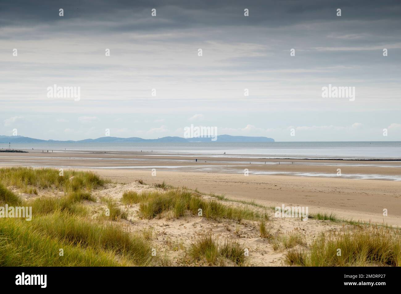 Gronant Nature reserve near Prestatyn on the North Wales coast Stock ...