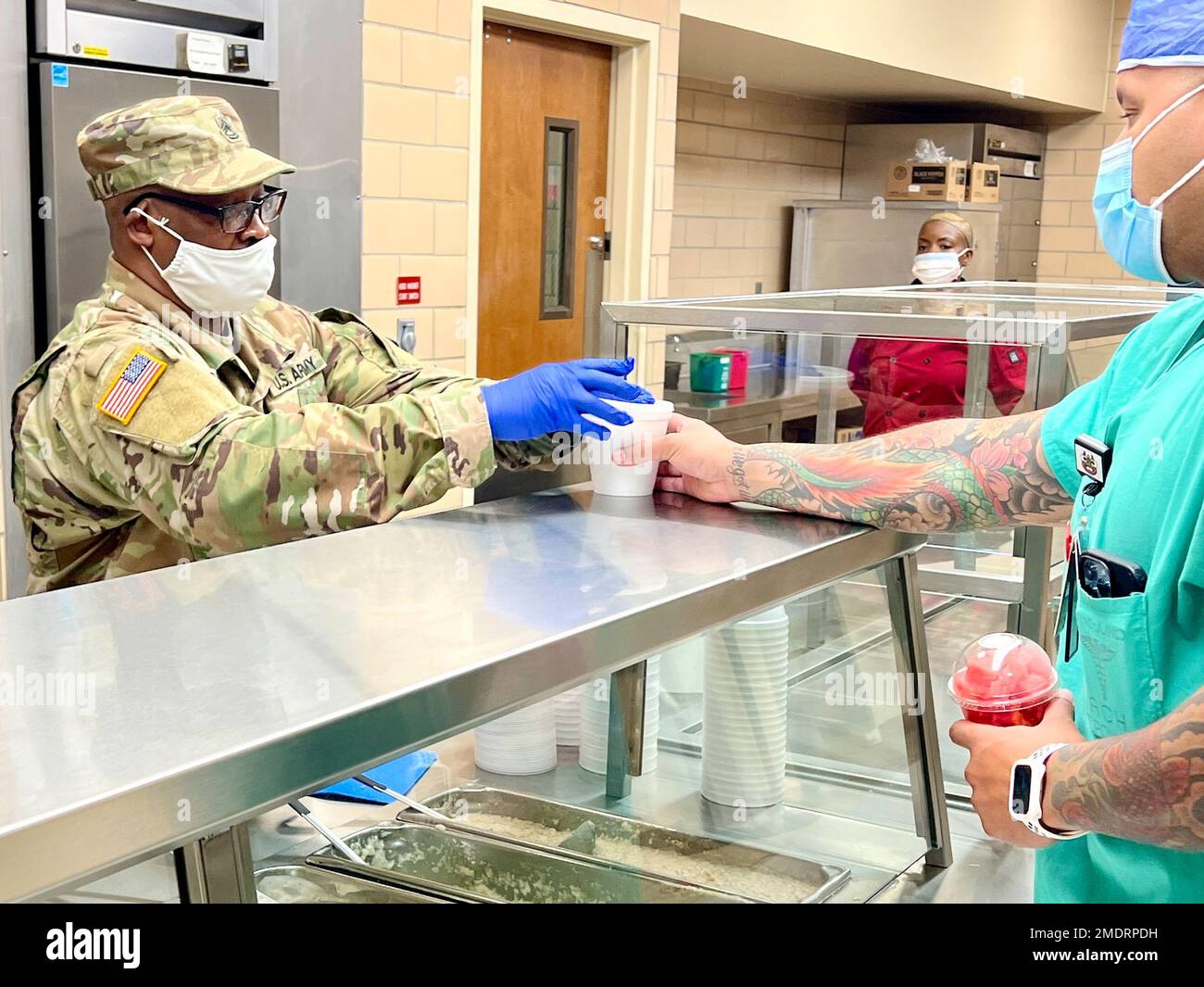 Sgt. 1st Class Darryl Dangerfield, nutrition care specialist assigned ...
