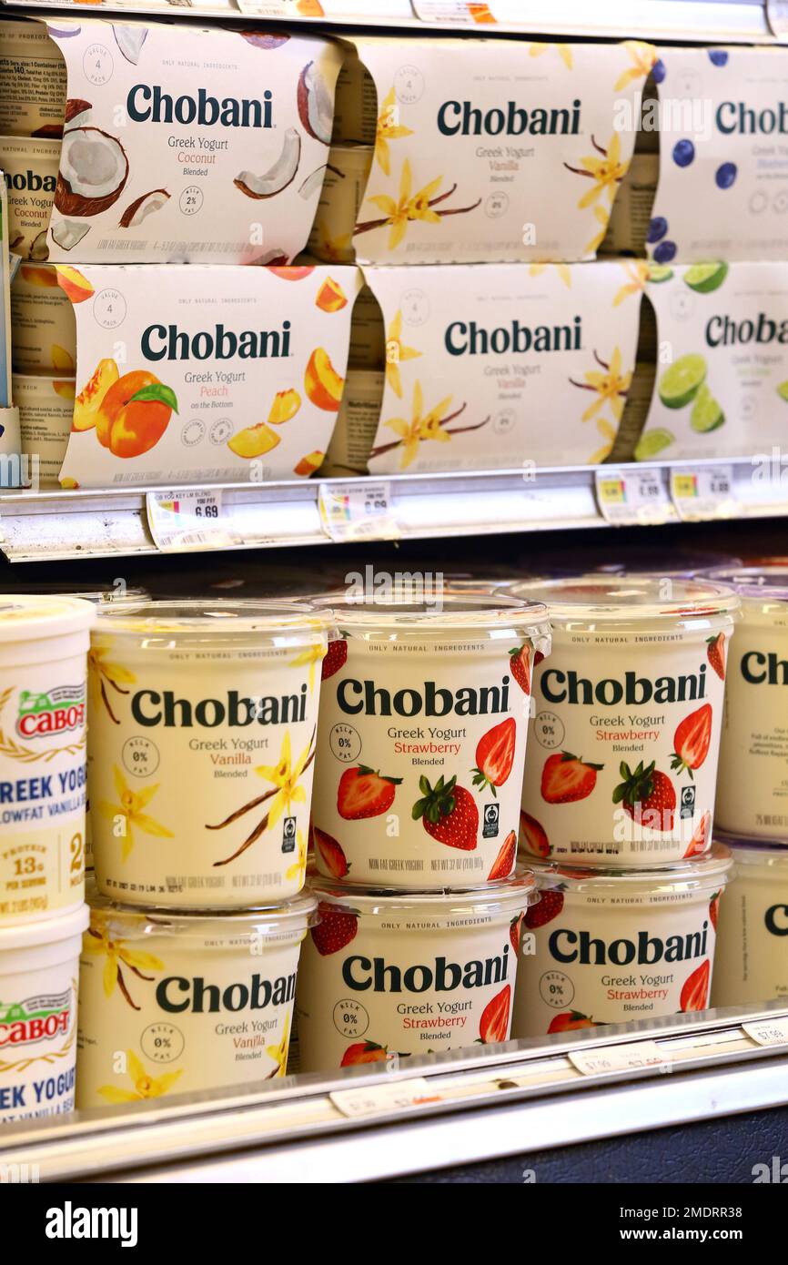 IMAGE DISTRIBUTED FOR CHOBANI® - Chobani® Greek Yogurt in 32oz. tubs ...