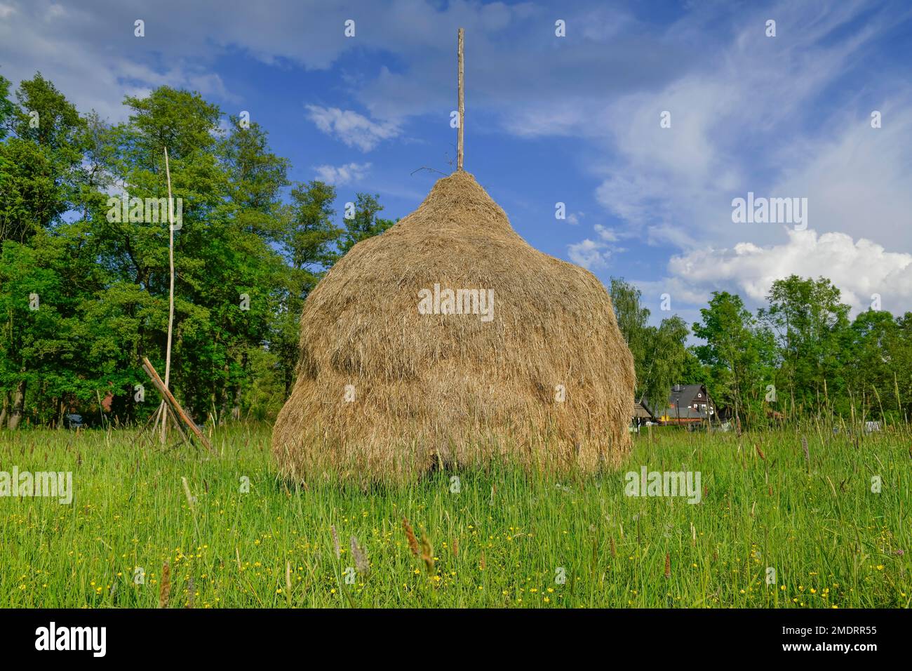 Hayloft, Luebbenau, Brandenburg, Germany Stock Photo - Alamy