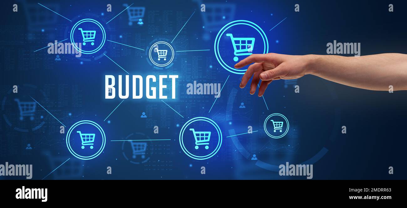 Close-Up of cropped hand pointing Stock Photo - Alamy