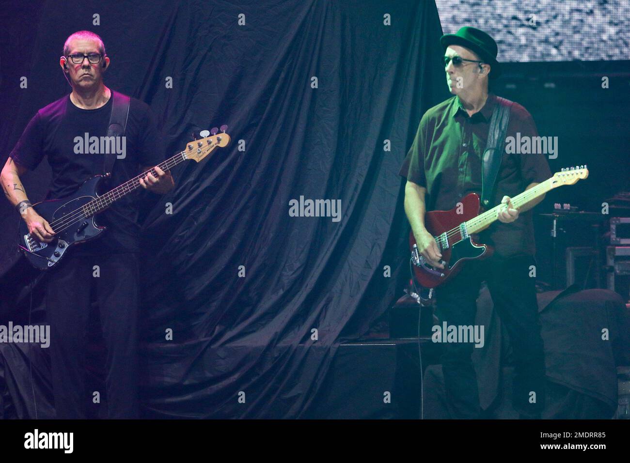 Steve Marker and Duke Erikson with Garbage Performs at Ameris Bank ...