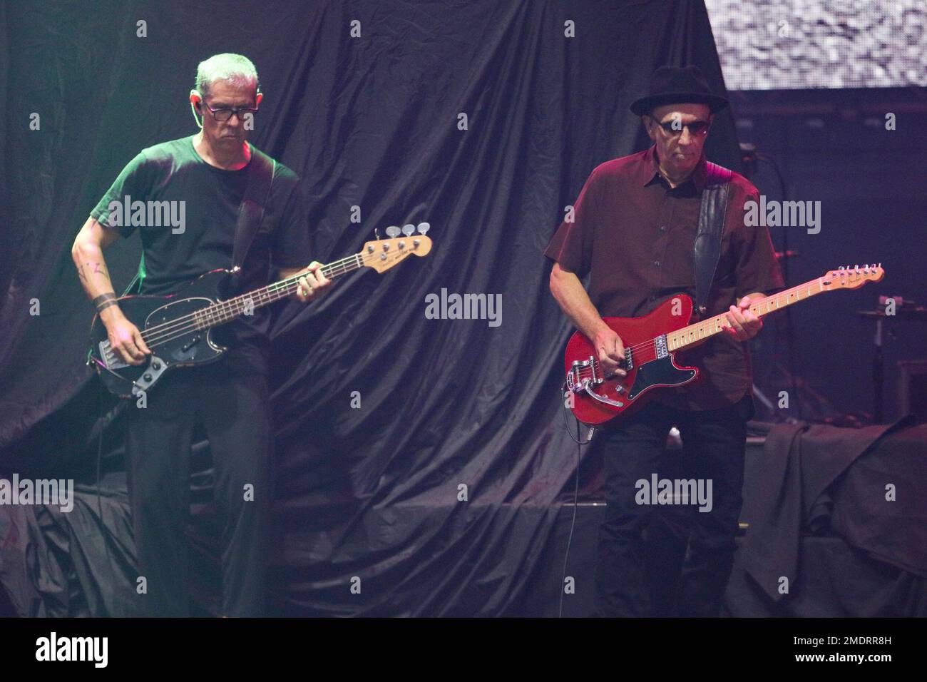 Steve Marker and Duke Erikson with Garbage Performs at Ameris Bank ...