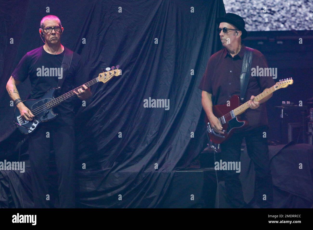 Steve Marker and Duke Erikson with Garbage Performs at Ameris Bank ...
