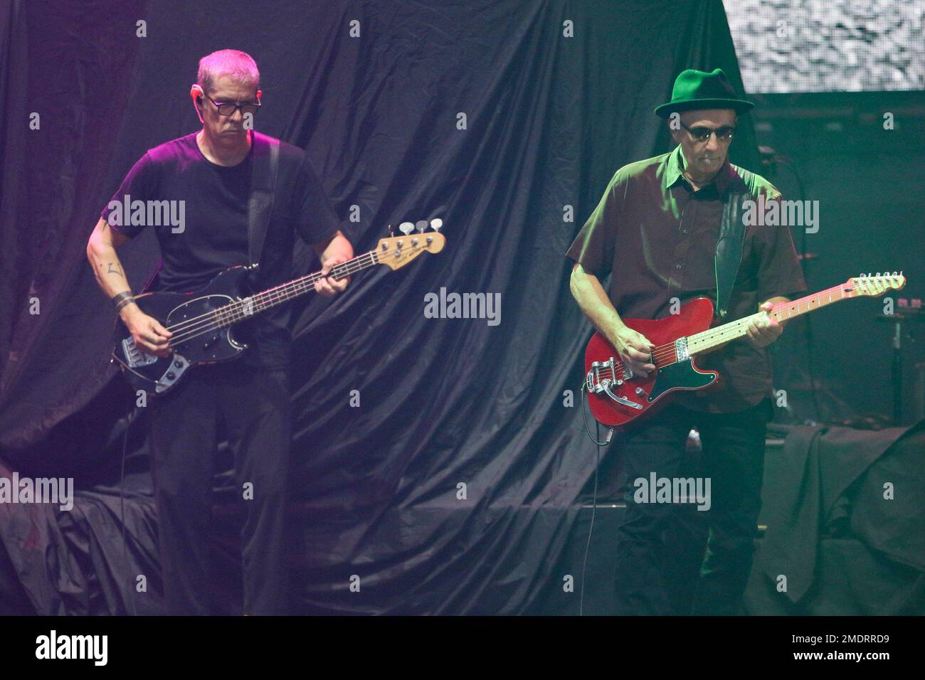 Steve Marker and Duke Erikson with Garbage Performs at Ameris Bank ...