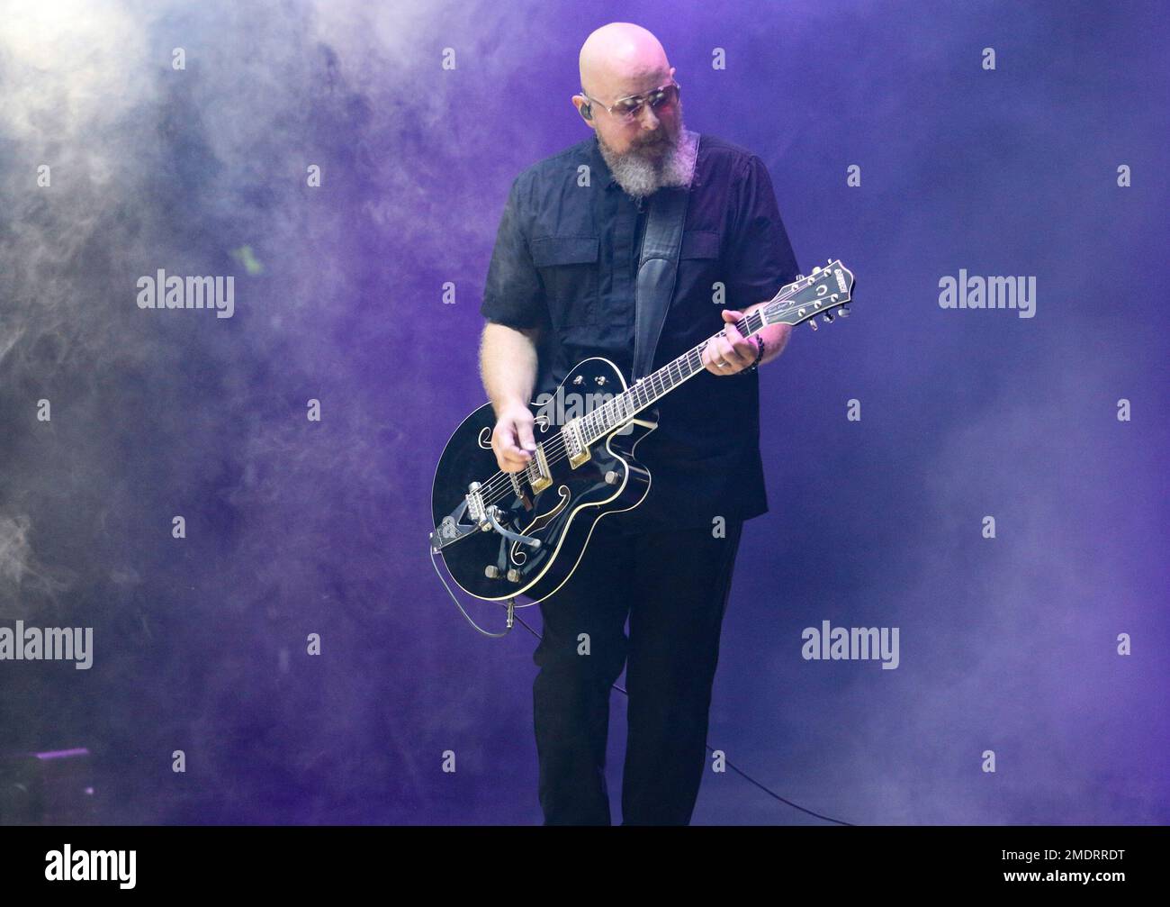 Steve Marker with Garbage Performs at Ameris Bank Amphitheatre on ...