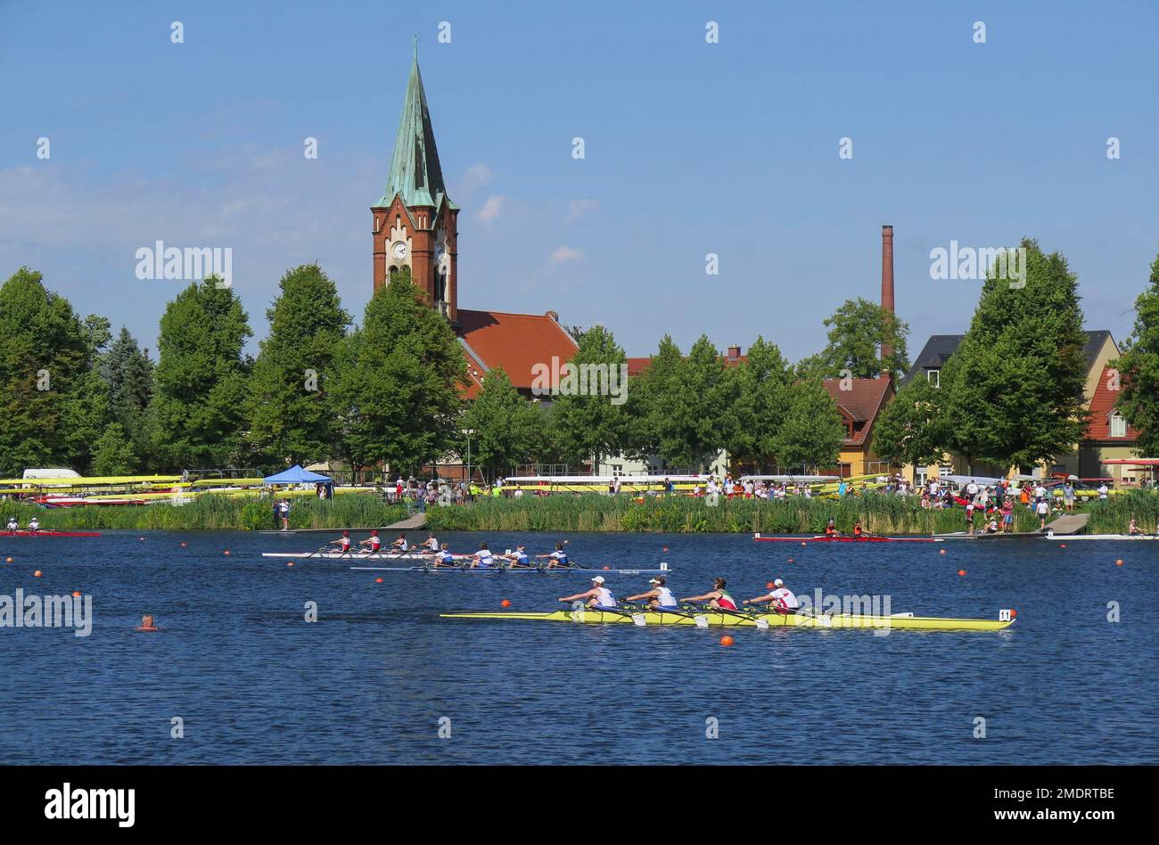 City view, Werder an der Havel, Brandenburg, Germany Stock Photo - Alamy