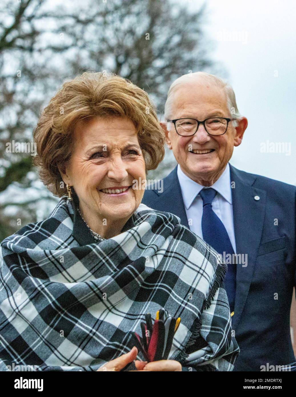 Her Royal Highness Princess Margriet of the Netherlands and Prof ...