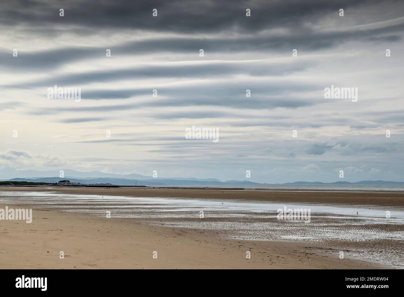 Gronant Nature reserve near Prestatyn on the North Wales coast Stock ...