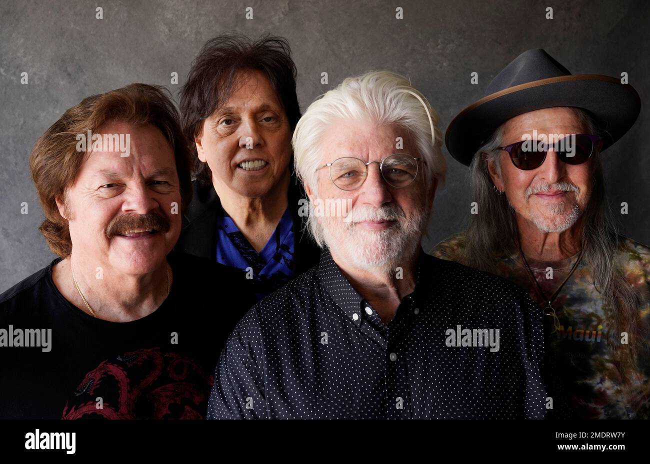 Members of the Doobie Brothers, from left, Tom Johnston, John McFee ...