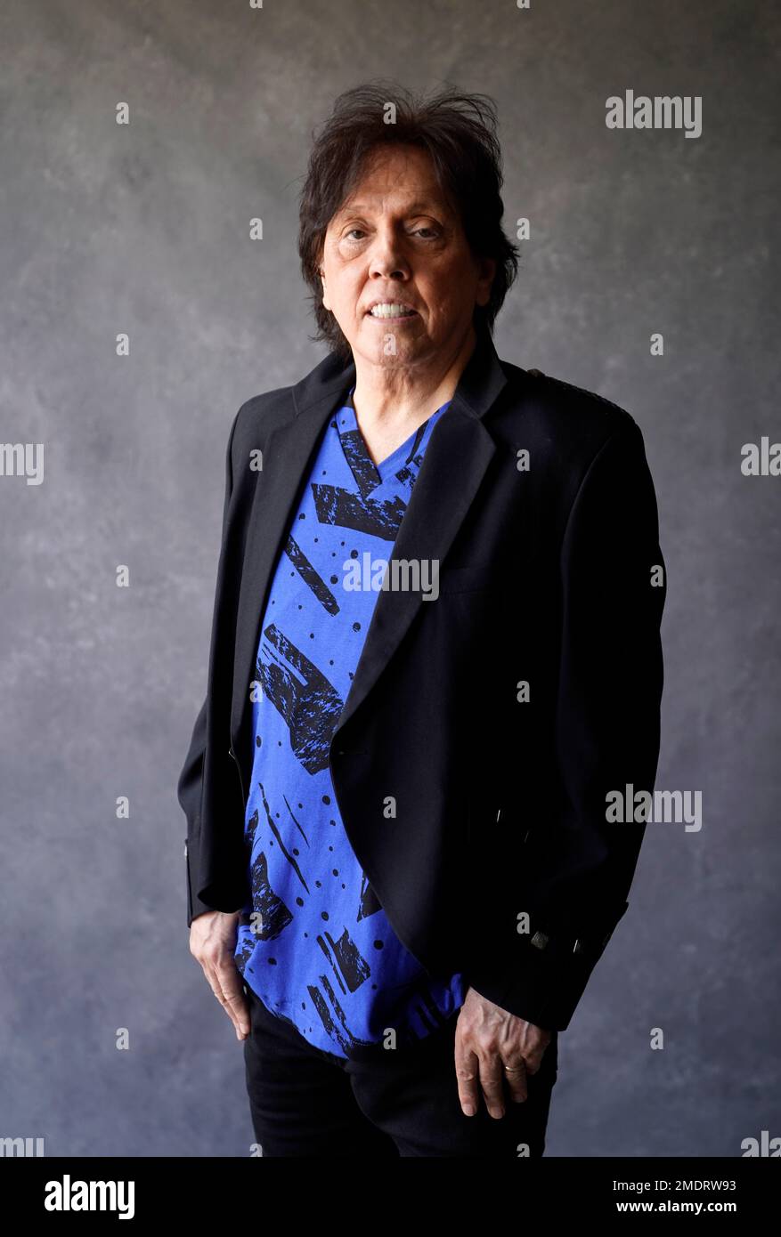 John McFee, of the Doobie Brothers, poses for a portrait at Show Biz ...