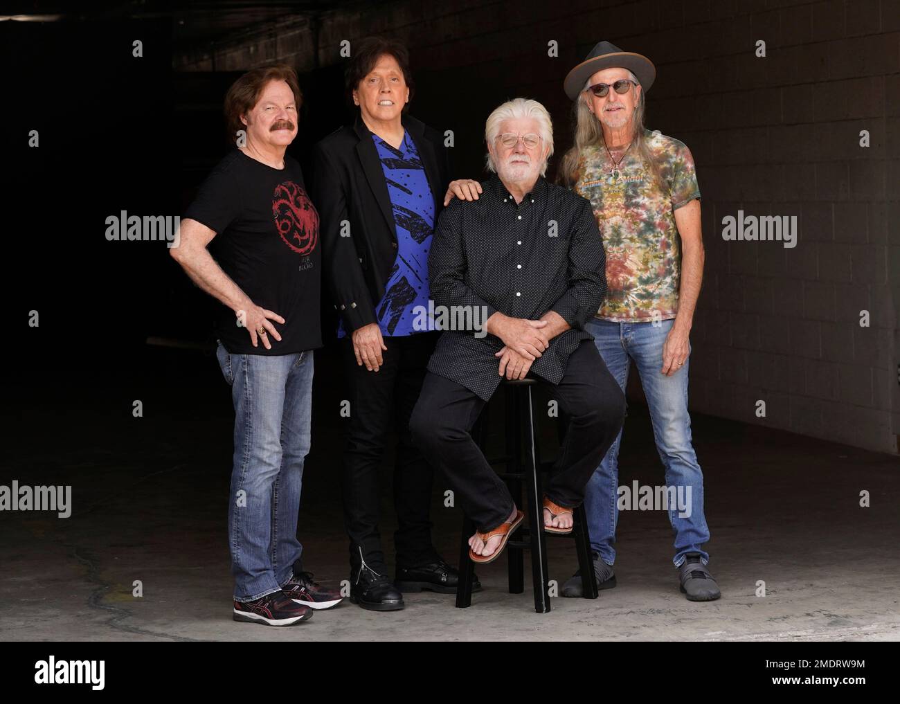 Members of the Doobie Brothers, from left, Tom Johnston, John McFee ...