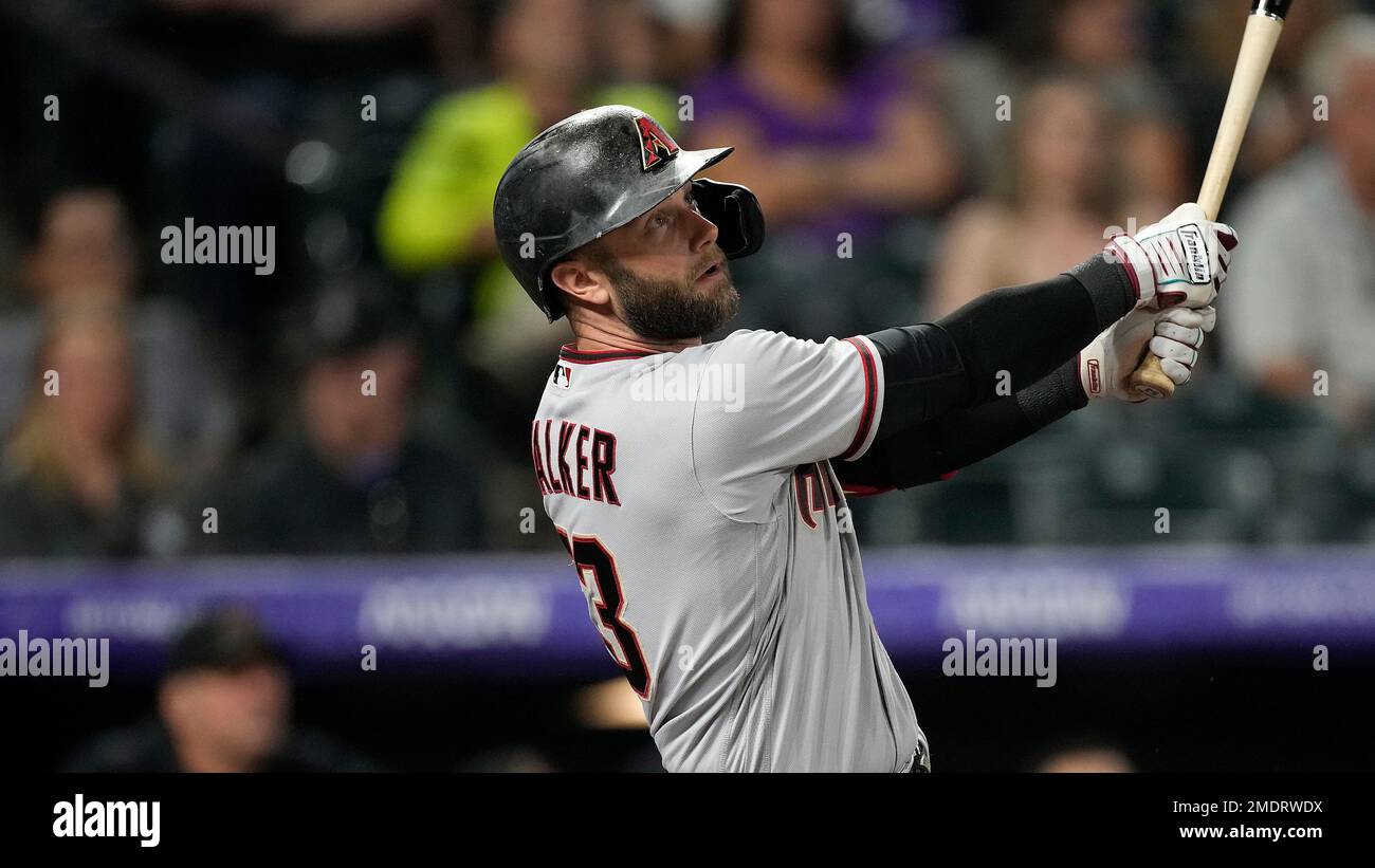 Arizona Diamondbacks first baseman Christian Walker (53) in the sixth ...