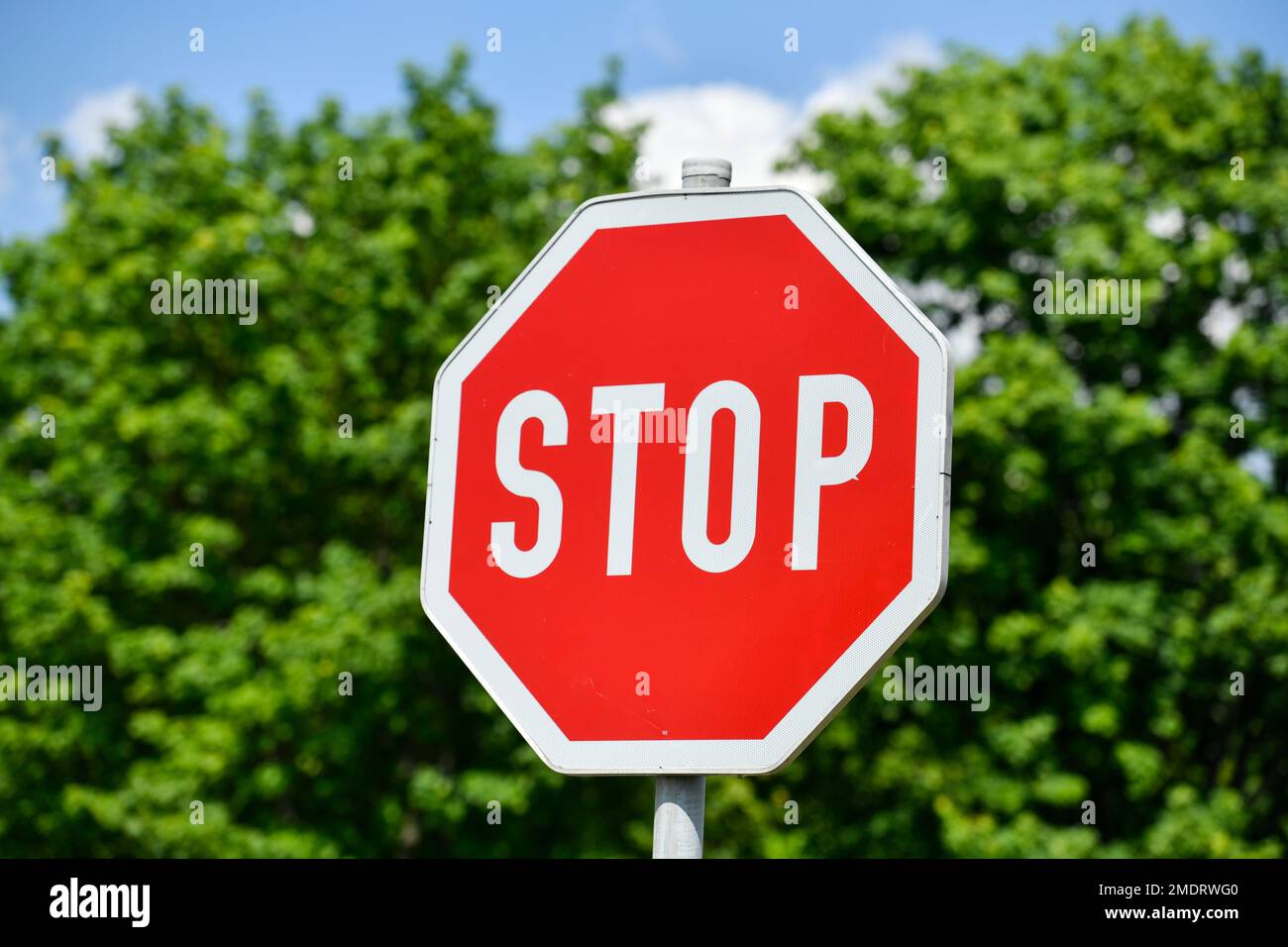 Traffic sign Stop Stock Photo - Alamy