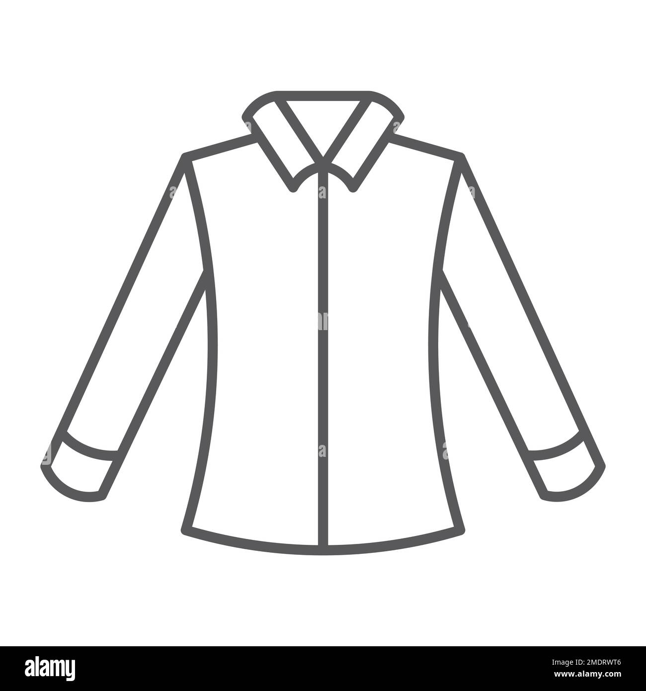 Black collared shirt Stock Vector Images - Alamy
