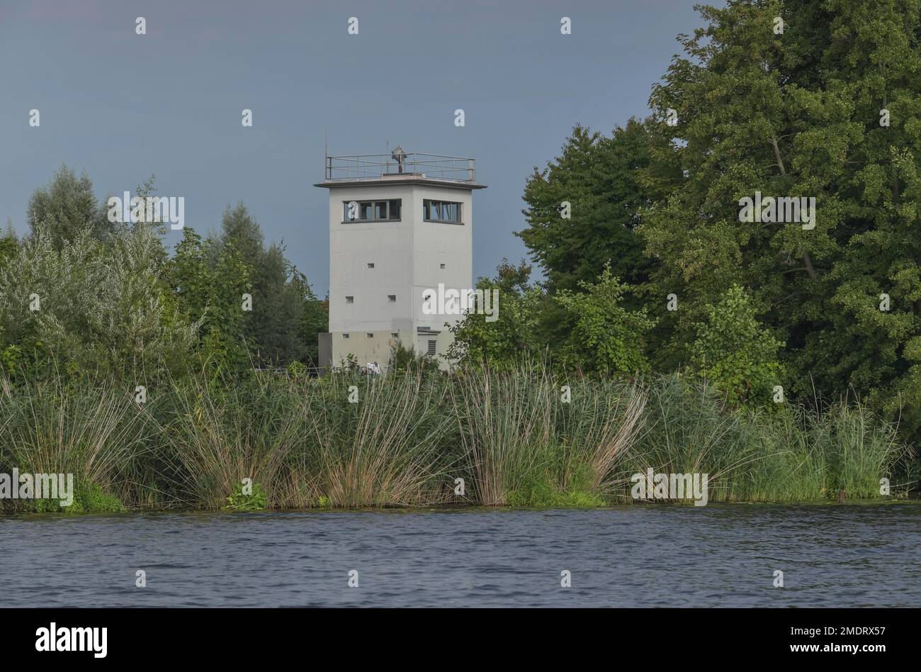 Nieder Neuendorf border tower, Hennigsdorf, Brandenburg, Germany Stock ...