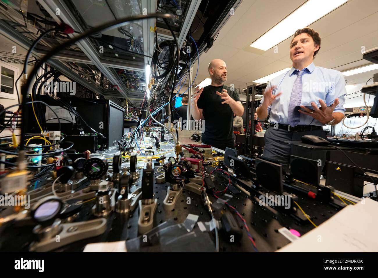 Prime Minister Justin Trudeau tours Xanadu Quantum Technologies as ...