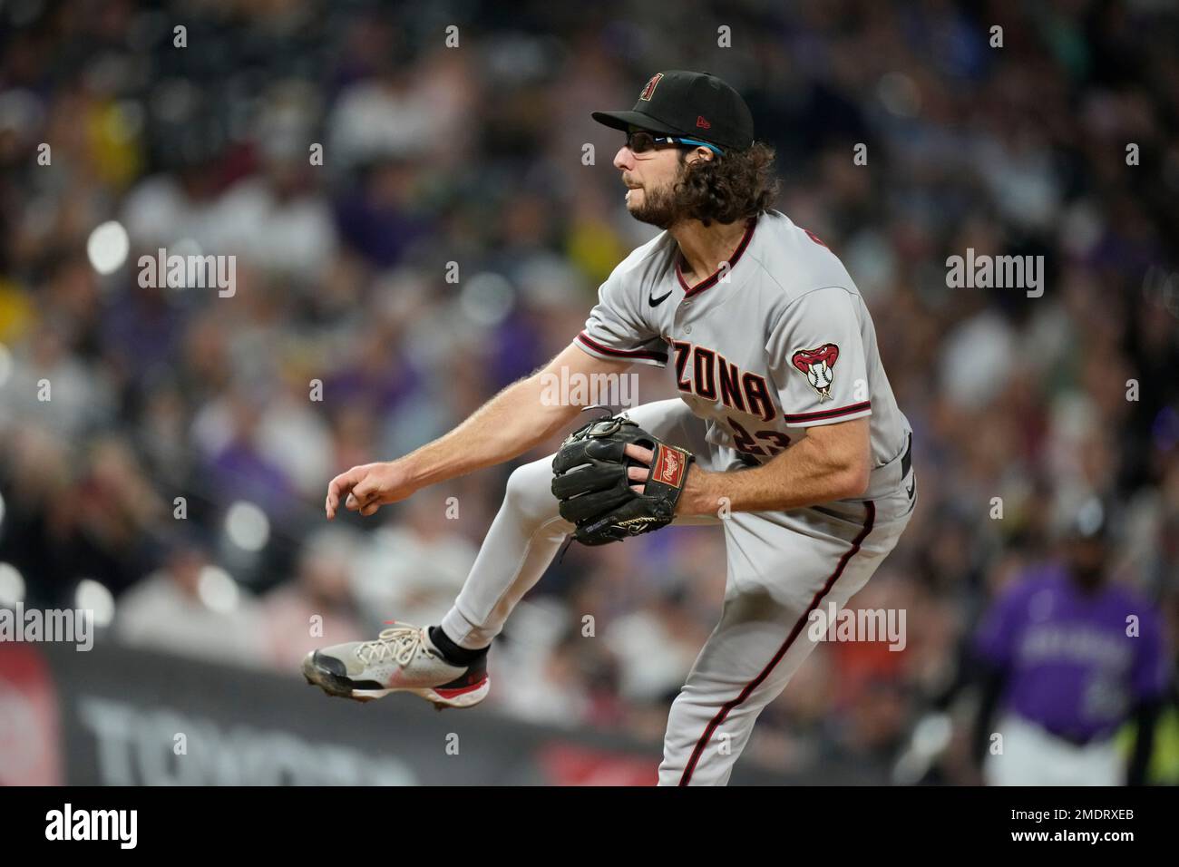 Arizona Diamondbacks starting pitcher Zac Gallen (23) in the sixth ...