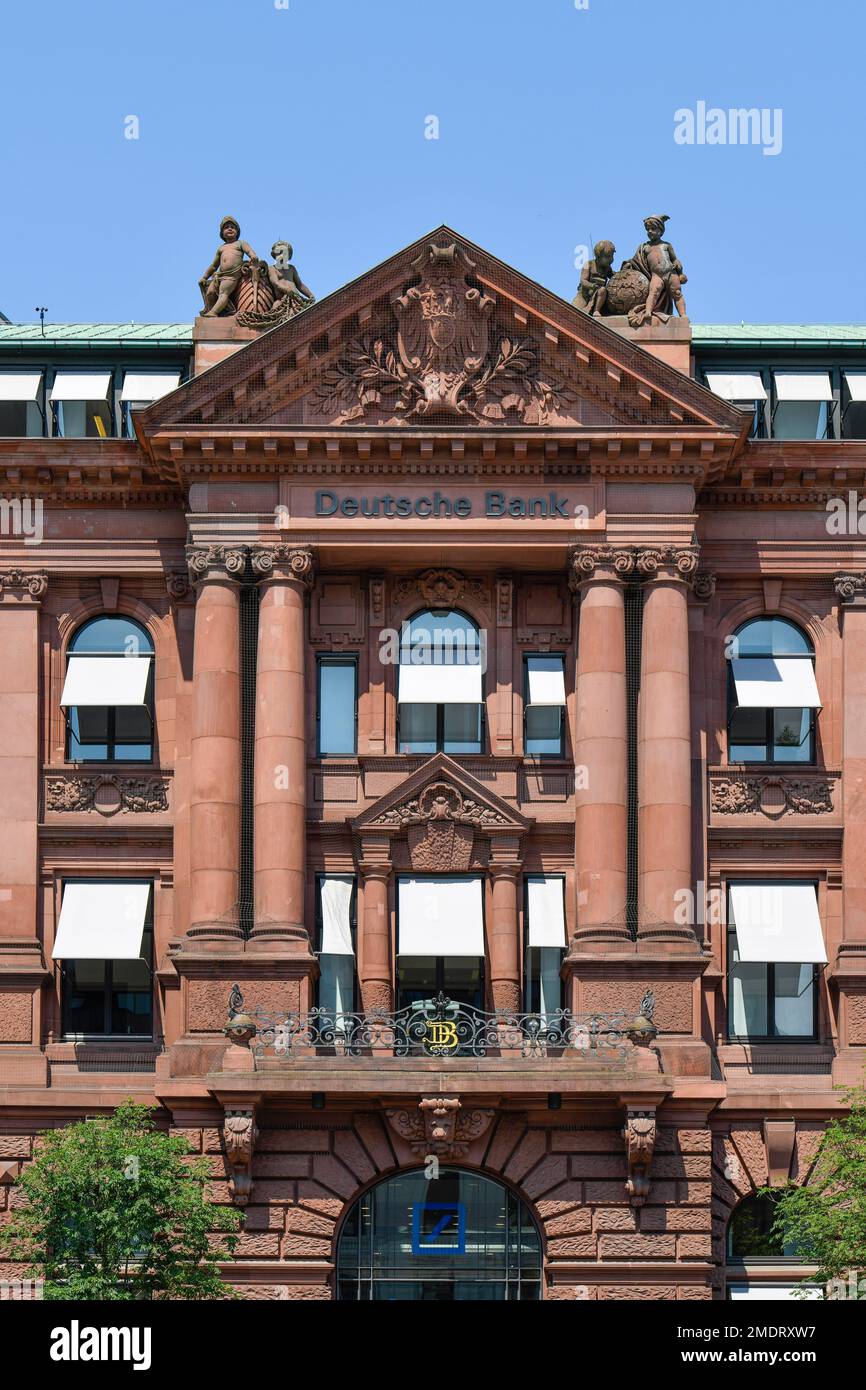 Deutsche Bank Branch, Domshof, Bremen, Germany Stock Photo - Alamy