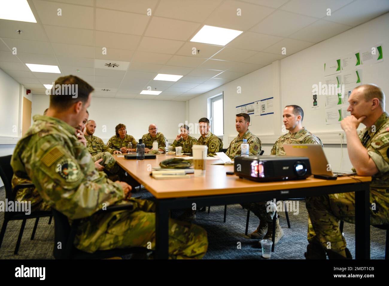 Members assigned to the 158th Aircraft Maintenance Squadron from the ...