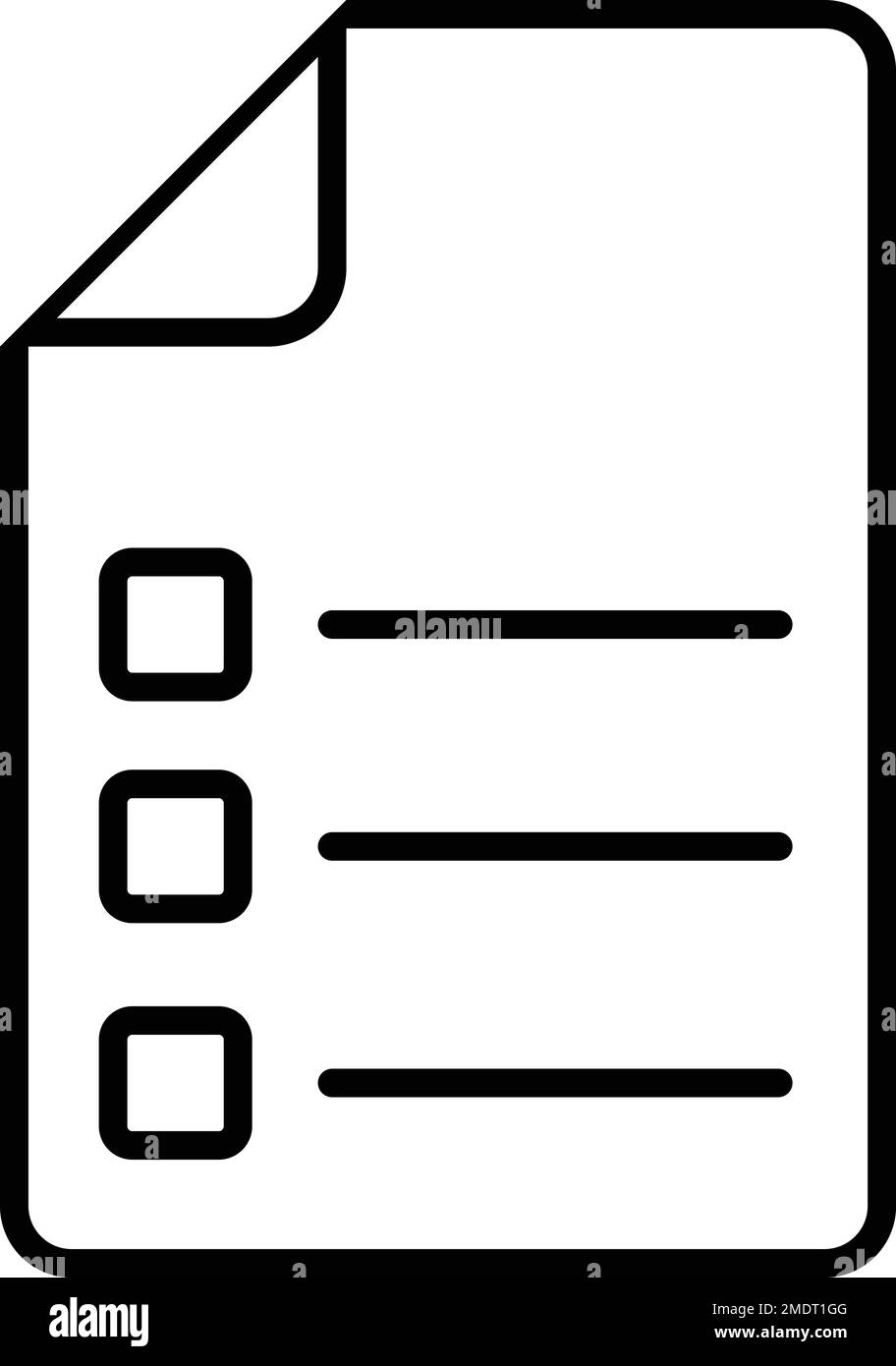Page note Stock Vector Images - Alamy