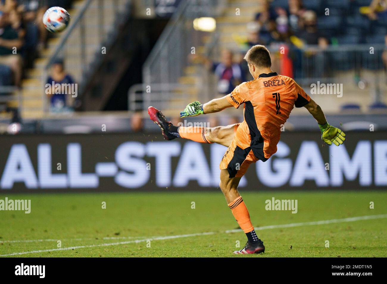 CF Montreal goalkeeper Sebastian Breza in action during the second half ...