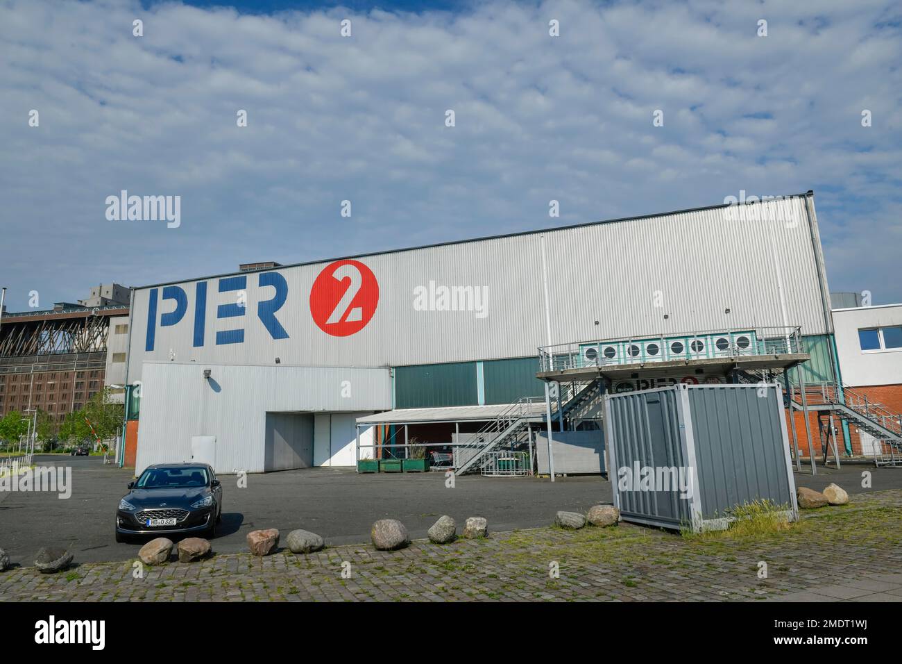 Concert Hall Pier 2, Groepelinger Faehrweg, Bremen, Germany Stock Photo ...