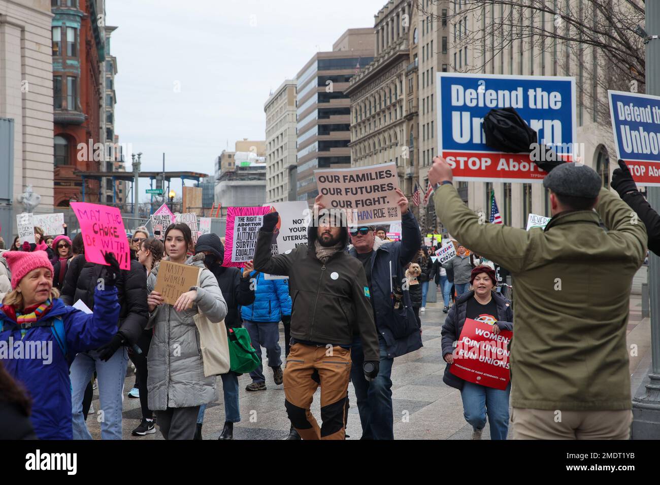 January 22, 2023, Washington, DC, USA. On the 50th Anniversary of Roe v ...