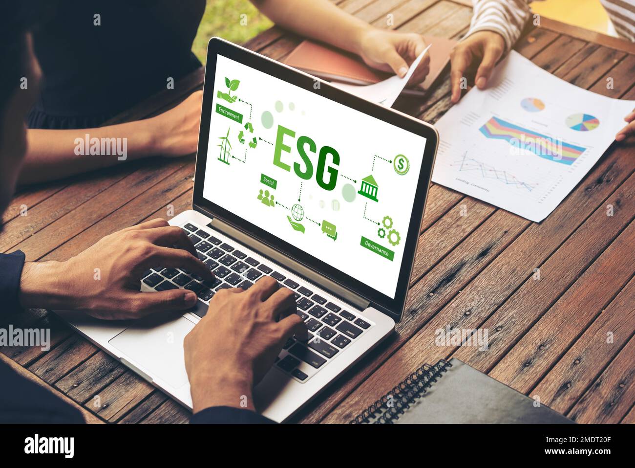 ESG environmental social governance policy for modish business to set a standard to achieve high ...