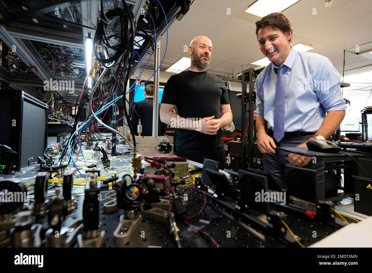 Prime Minister Justin Trudeau tours Xanadu Quantum Technologies as ...