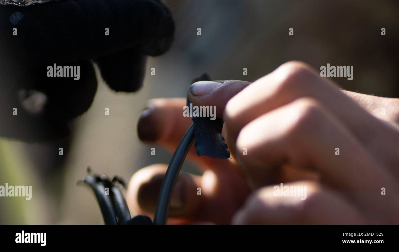 U.S. Army Spc. Christian Le, 483rd Area Clearance Platoon combat ...