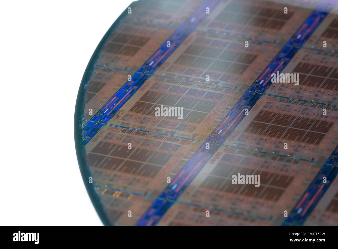 IMAGE DISTRIBUTED FOR IBM - IBM Telum Processors in mid-fabrication ...