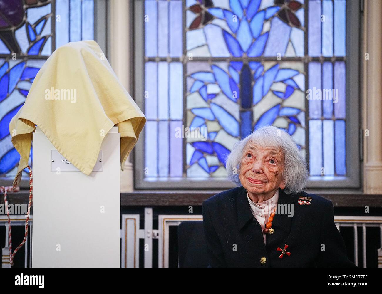 Berlin, Germany. 23rd Jan, 2023. Margot Friedländer, Holocaust survivor ...