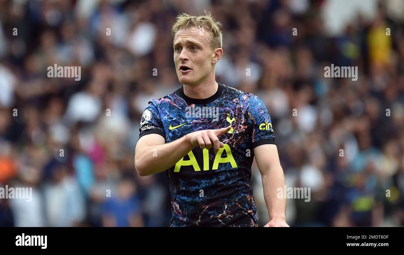 Tottenham's Oliver Skipp during the English Premier League soccer match ...
