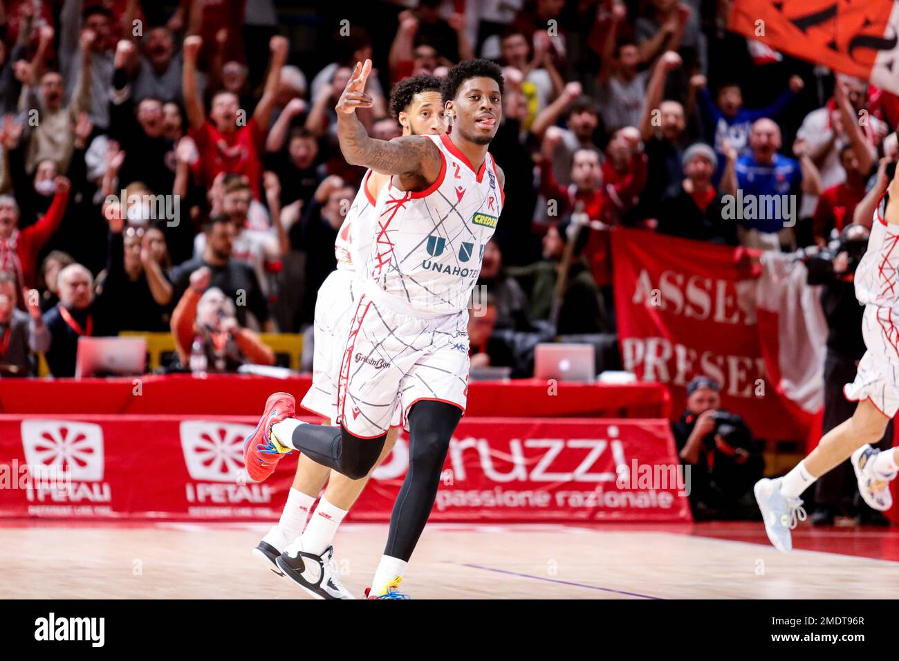 PalaBigi, Reggio Emilia, Italy, January 22, 2023, Sacar Anim (Unahotels ...