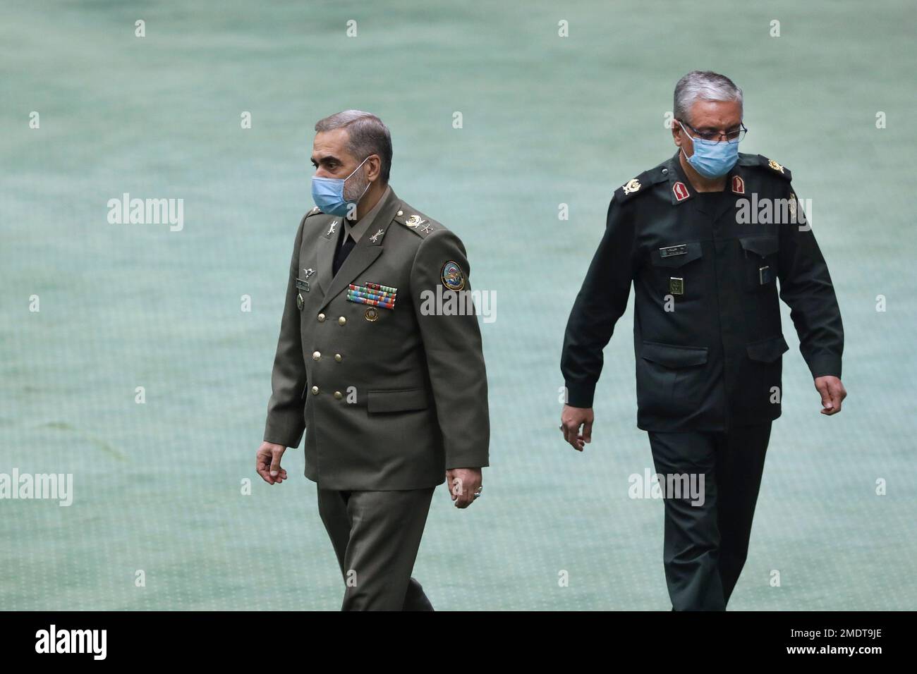 Gen. Mohammad Reza Ashtiani, left, nominee for the post of defense ...