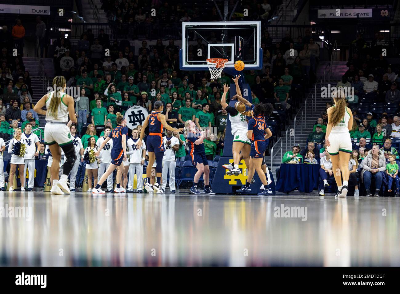 South Bend, Indiana, USA. 22nd Jan, 2023. A general view as Notre Dame ...