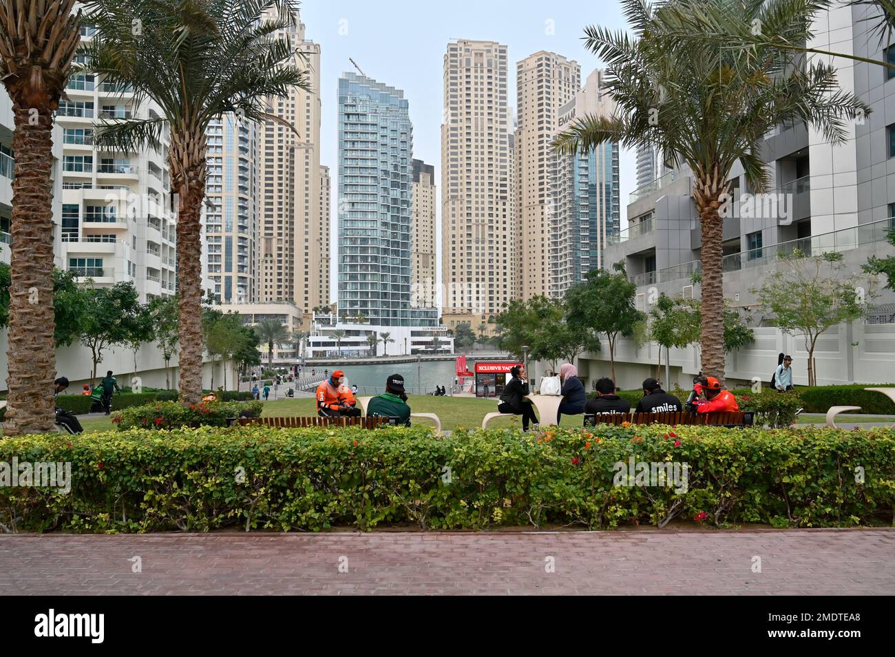 Dubai Marina, UAE Stock Photo - Alamy