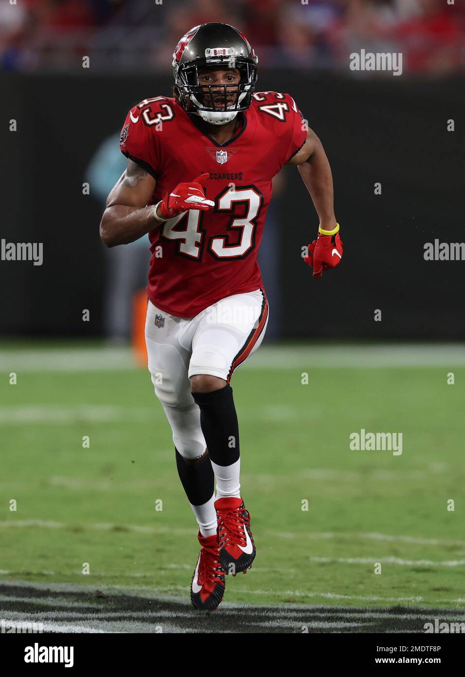 Tampa Bay Buccaneers defensive back Ross Cockrell (43) during the first ...