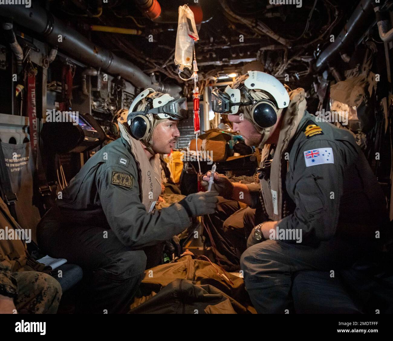 PACIFIC OCEAN (July 26, 2022) U.S. Navy Lt. Cory Rogge, from Wilmington ...