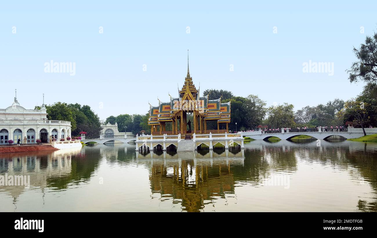 The Bang Pa-In Royal Palace, also known as the Summer Palace, is a ...
