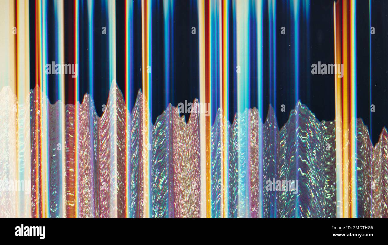 distorted display system breakdown signal error Stock Photo - Alamy