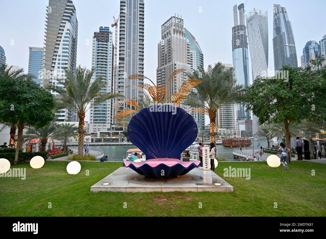 Dubai Marina, UAE Stock Photo - Alamy