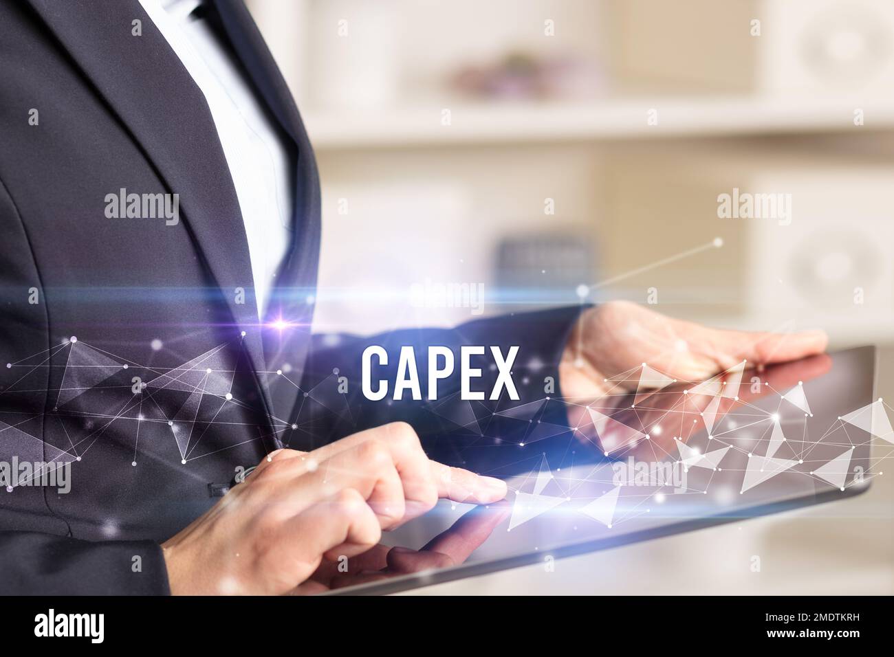 Close up hands using tablet Stock Photo - Alamy