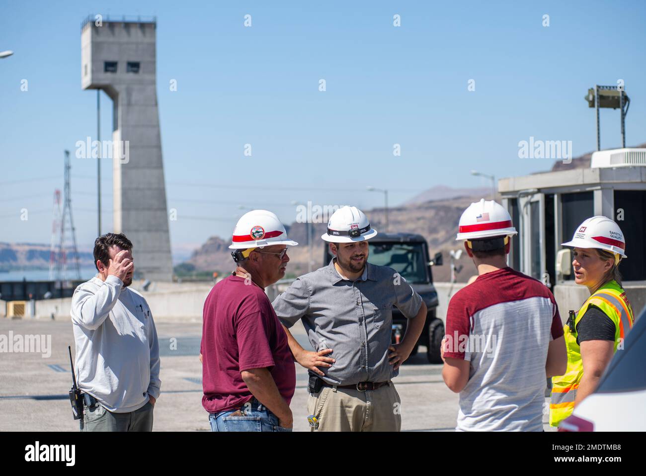 After using a lift hi-res stock photography and images - Alamy