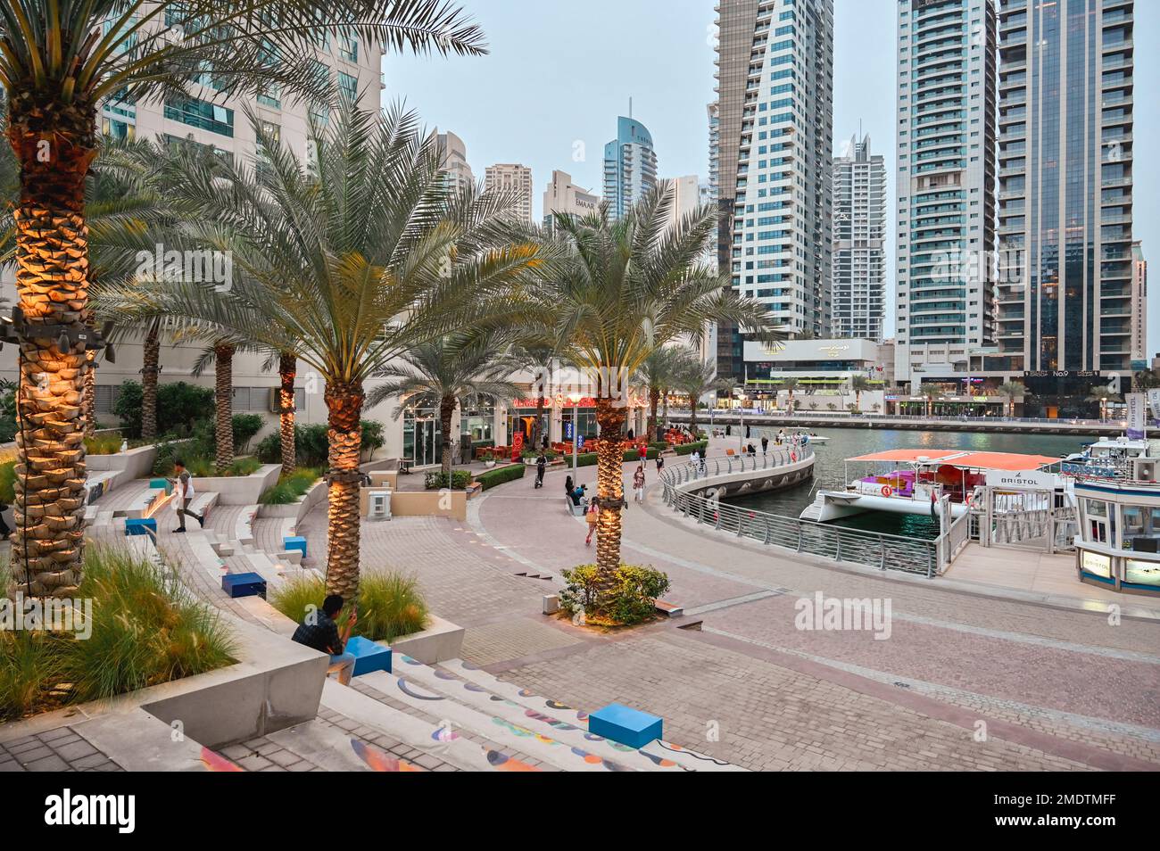 Dubai Marina, UAE Stock Photo - Alamy